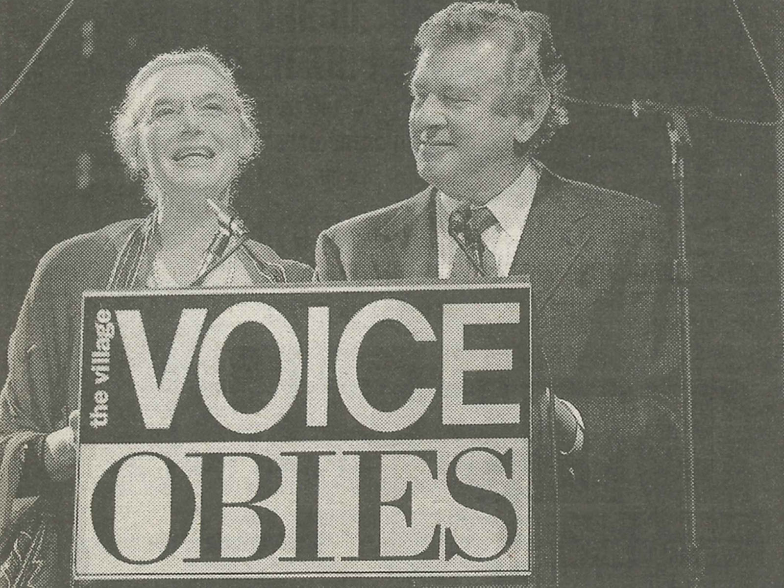 2001cohosts Marian Seldes & Brian Murray | Obie Awards